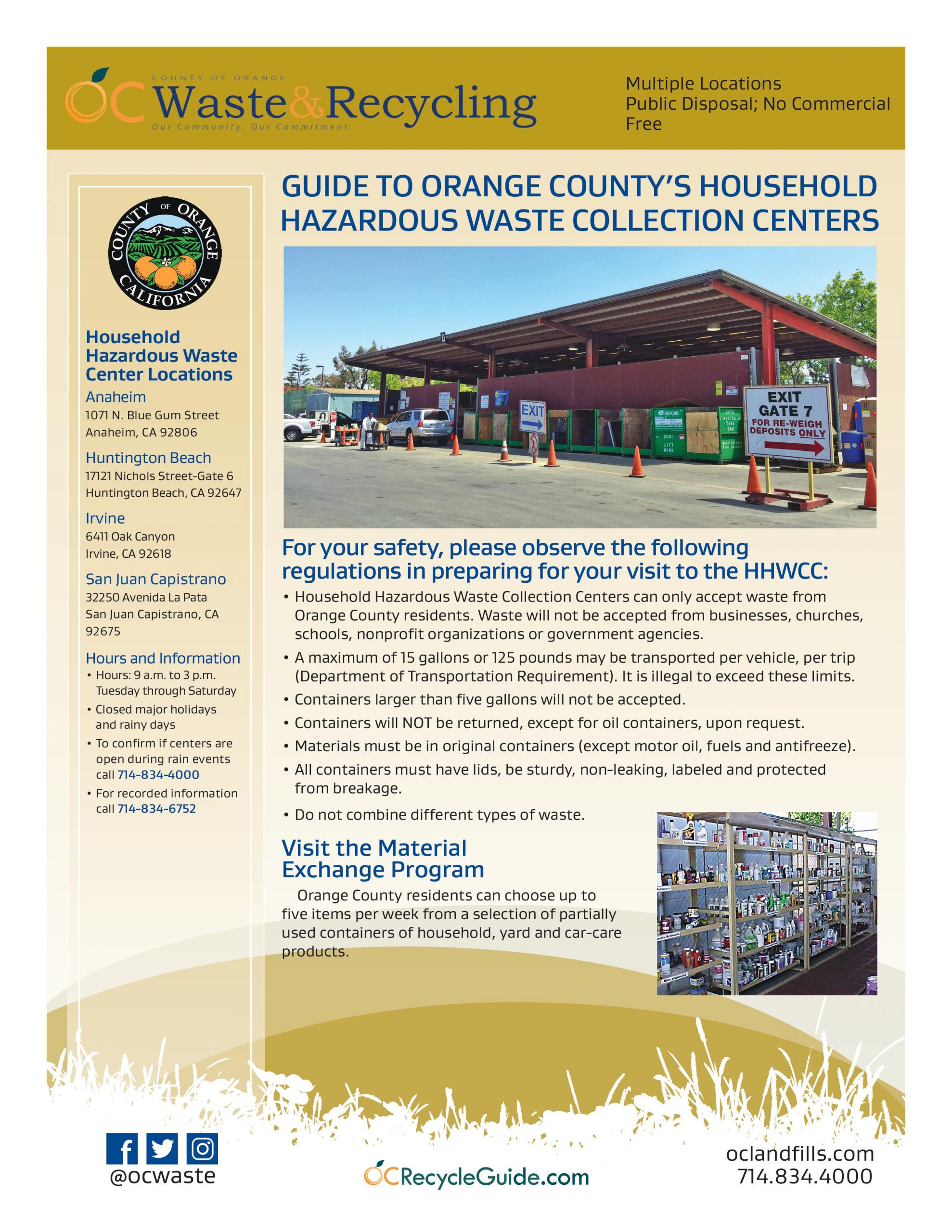 OC Waste & Recycling – Orangetree